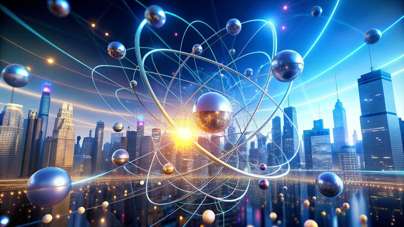 Electrons Forming Stock Illustrations – 13 Electrons Forming Stock ...