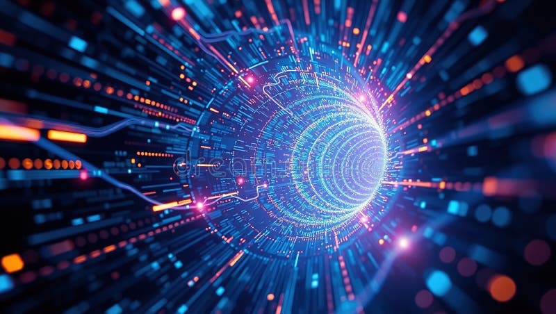 Quantum Data Flow through a Cyber Wormhole a Digital Singularity ...