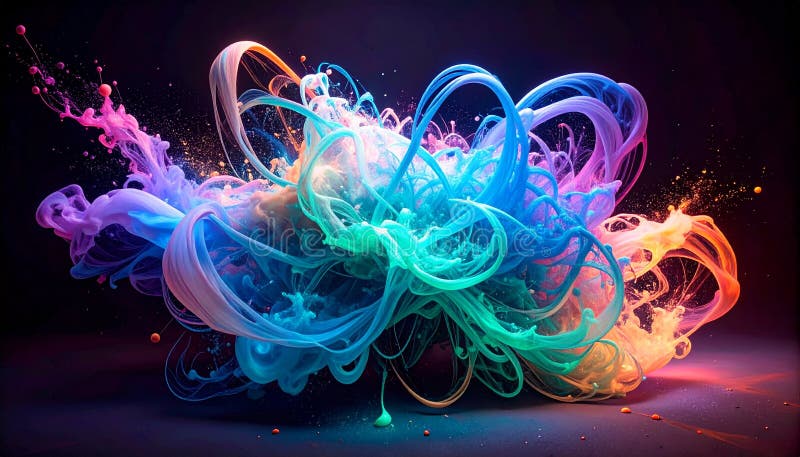 Intertwined Quantum Entanglement Lines Stock Photos - Free & Royalty ...