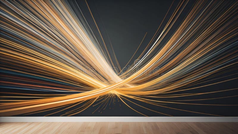 Quantum entanglement stock illustration. Illustration of flow - 277919531