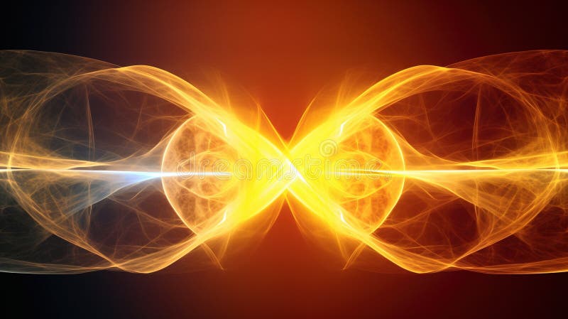 Quantum Entanglement, Scientific Technology Abstract Concept. AI ...