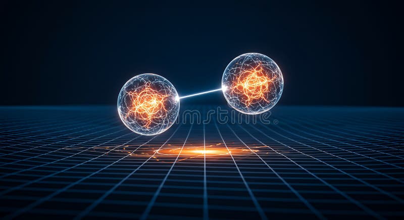 Quantum Entanglement: Two Energy Spheres Connected Across Spacetime ...