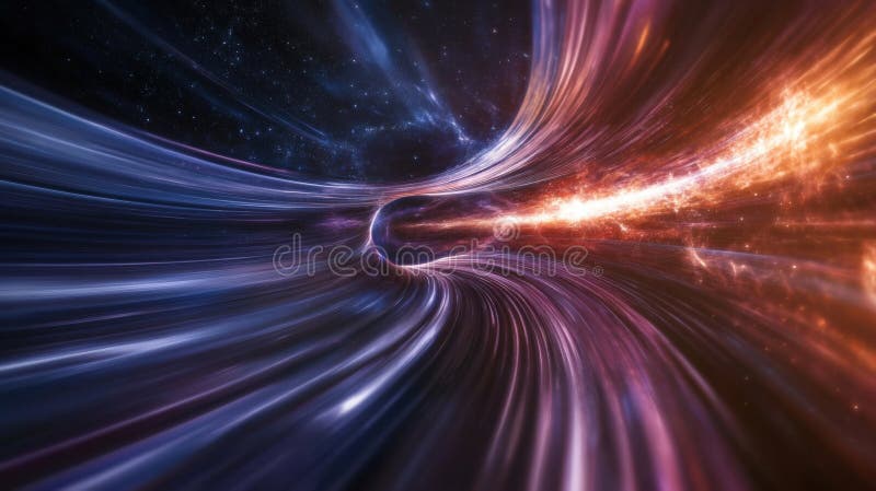 Quantum Fluctuations As Tiny Waves in Space Stock Image - Image of ...