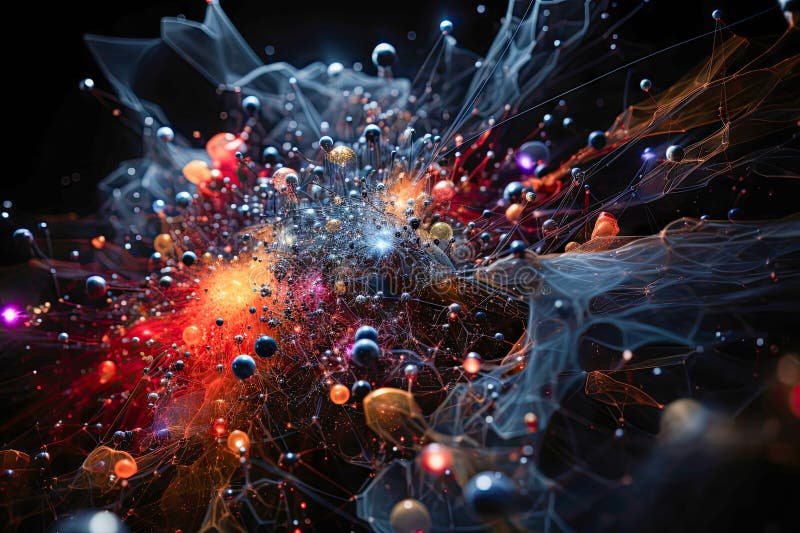 Quantum interference stock illustration. Illustration of particle ...