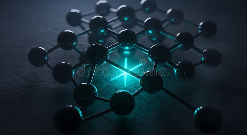 Complex Atomic Lattice Stock Illustrations – 446 Complex Atomic Lattice ...