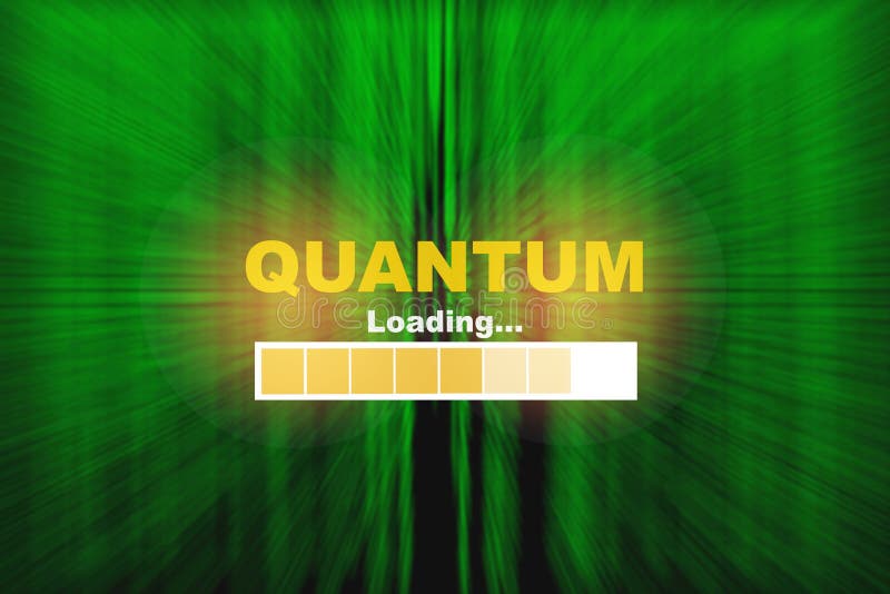 Quantum Loading on Pattern of Green Binary Code Decimal Motion Blur ...