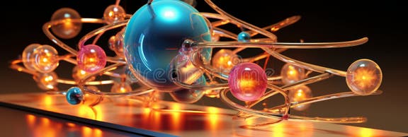 Quantum Mechanics Based Atomic Model Featuring Color Coded Orbitals for ...