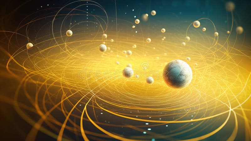 Quantum Mechanics, Scientific Concept of Modern Physics. AI Generated ...