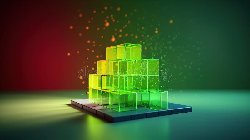 Quantum Optics, Modern Physics Laser Beam Scientific Concept. AI ...