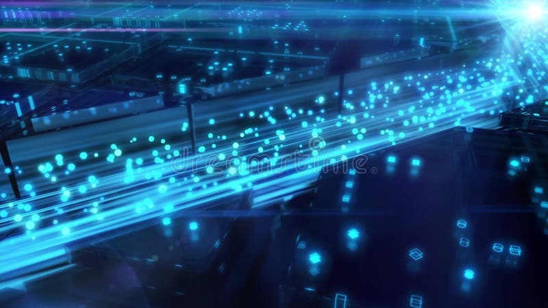 Quantum Particles Moving Inside Neural Engine of the Artificial ...