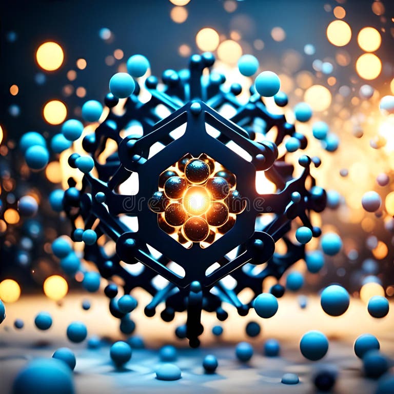 Atoms Interactions Stock Illustrations – 618 Atoms Interactions Stock ...