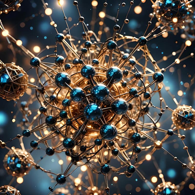 Atoms Interactions Stock Illustrations – 769 Atoms Interactions Stock ...