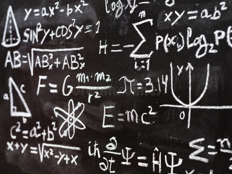 Hand Writing Operations and Formulas of Quantum Physics and Mathematics ...