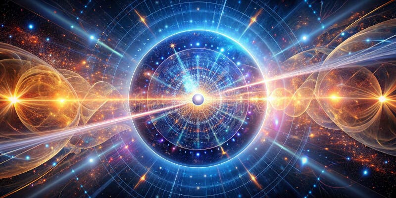 Quantum Physics Time Travel Exploration AI Generative Stock ...