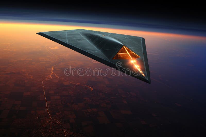 Quantum Radar Detection of Stealth Aircraft Stock Photo - Image of ...