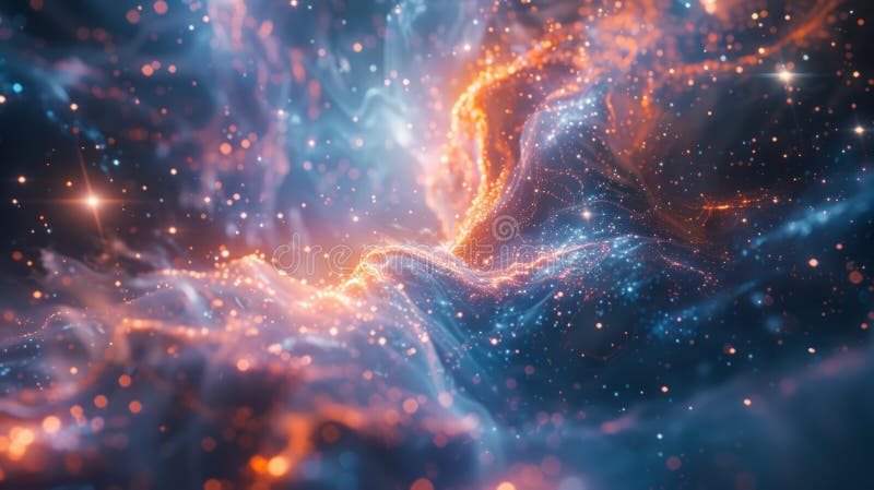 Quantum Realm, an Artistic Depiction of the Subatomic Quantum World ...