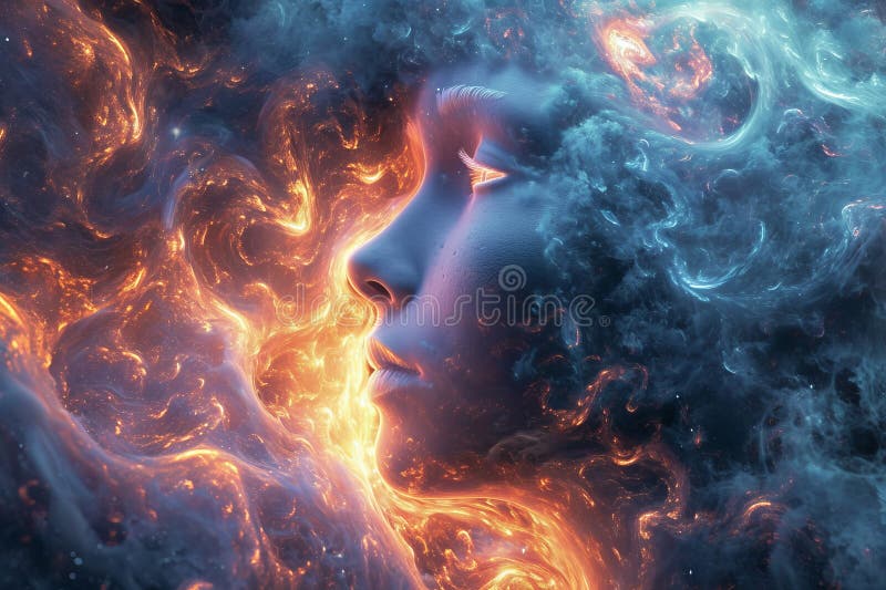 Quantum Superposition and Entanglement Stock Image - Image of ...