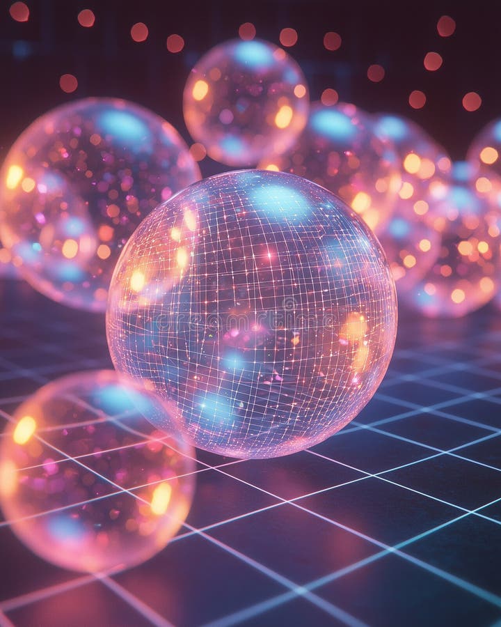 Quantum Superposition Visualization with Overlapping Transparent ...