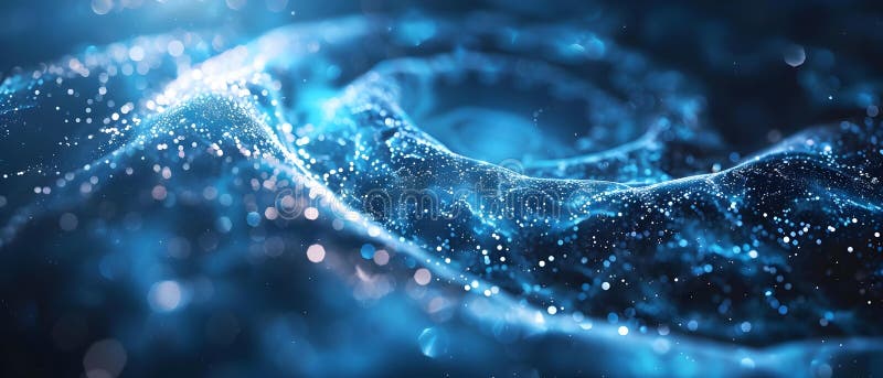 Quantum Swirl: a Symphony of Light and Innovation. Concept Innovation ...