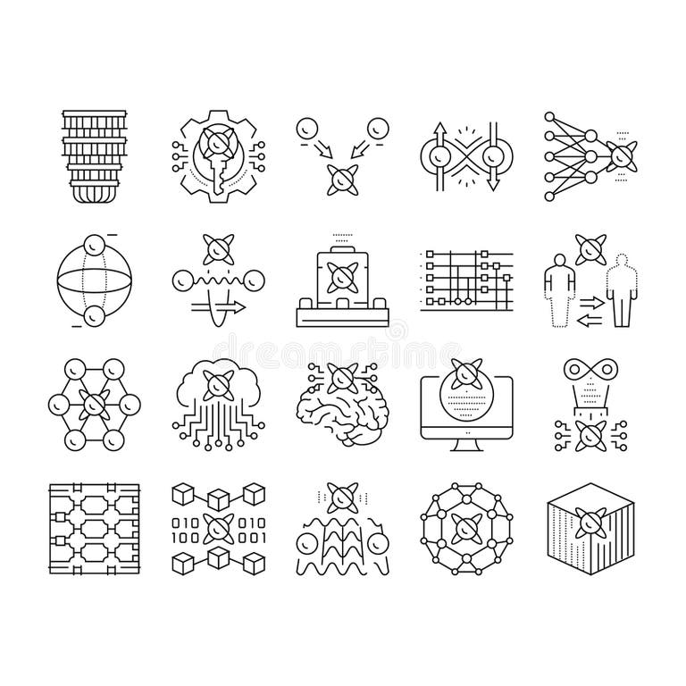 Quantum Icons Stock Illustrations – 1,525 Quantum Icons Stock ...