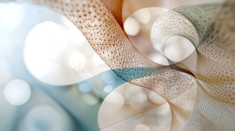 Quantum Threads: Concept of Quantum Strings, Illustrating the Intricate ...