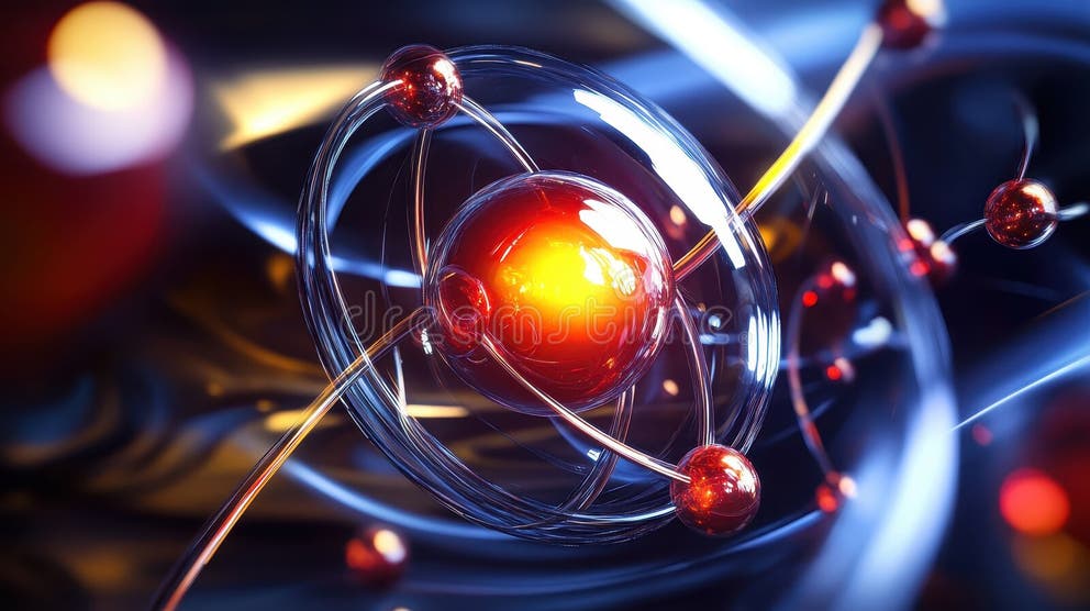 Quantum Tunneling Effect through Potential Barrier Visualization Stock ...