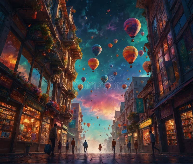 The Quantum World Beyond Imagination Stock Illustration - Illustration ...