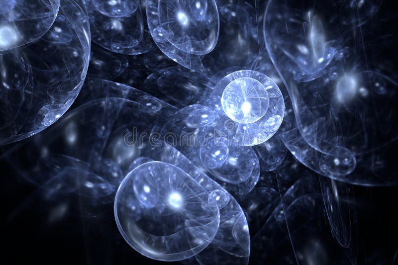 Quantum World, Quantum Mechanics Stock Illustration - Illustration of ...