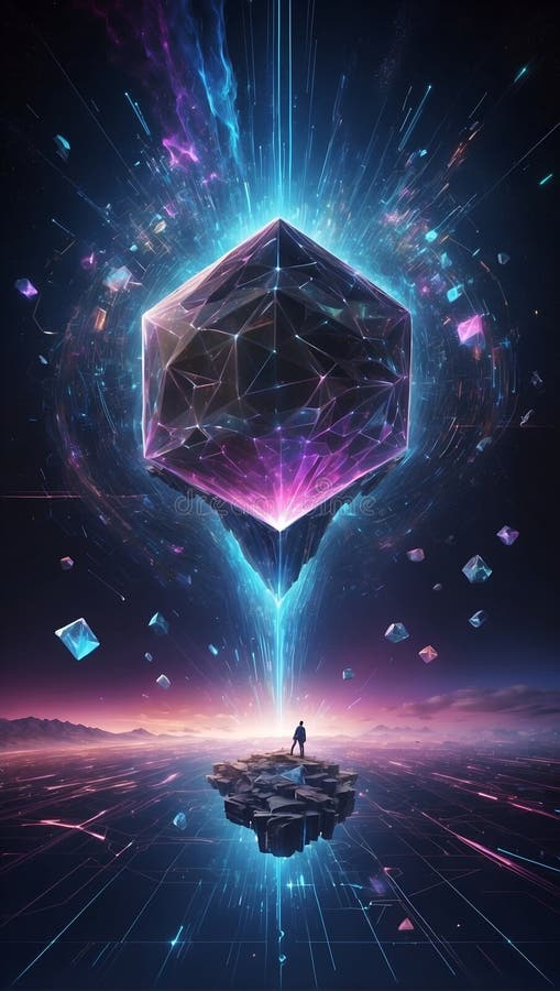 The QuantumQuotient Experience: Data Redefined. AI Generate Stock ...