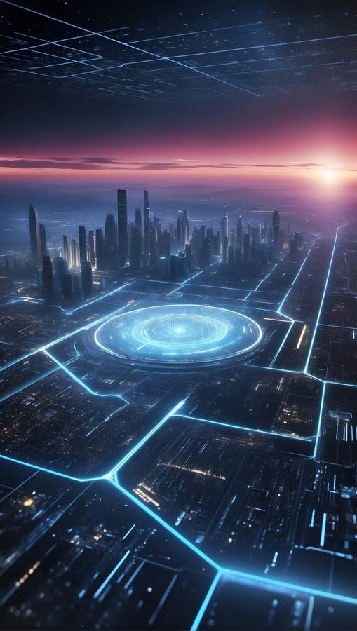 QuantumQuotient Odyssey: Navigating Data S Tomorrow. AI Generate Stock ...