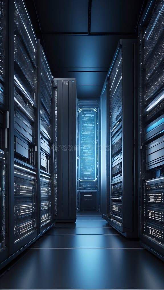 QuantumQuotient S Data Harmony: 3D Symphony Unleashed. AI Generate Stock Illustration ...