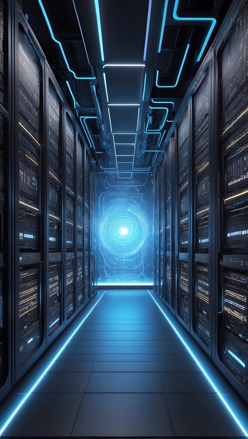 QuantumQuotient S Data Symphony: a 3D Overture. AI Generate Stock ...