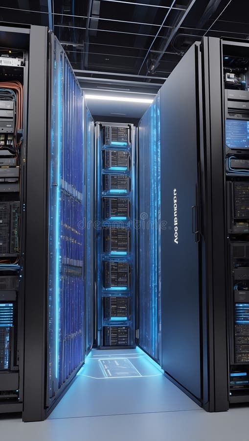 QuantumQuotient S Data Utopia: Speed Redefined. AI Generate Stock ...