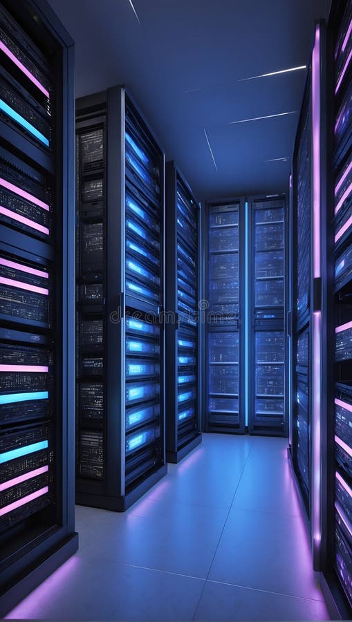 QuantumQuotient S Techno Genesis Ballet. AI Generate Stock Illustration ...