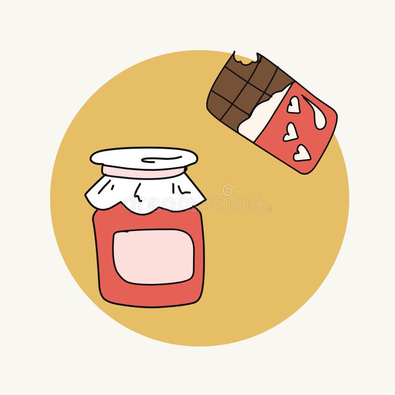 Be Positive - Doodle Yellow Text. Business Concept. Stock Illustration ...