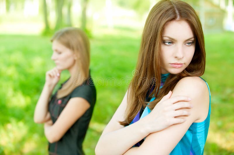 Quarrel two friends stock image. Image of grievance, discord - 18356237