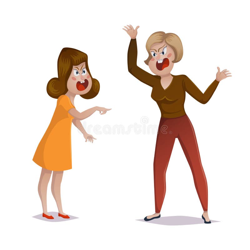 Quarrel Stock Illustrations – 4,007 Quarrel Stock Illustrations ...