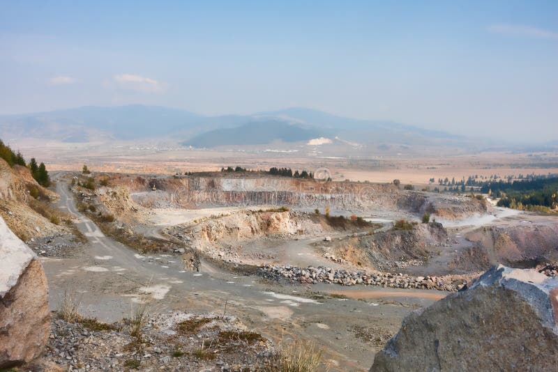 Quarry stock image. Image of excavation, stone, industry - 11525333