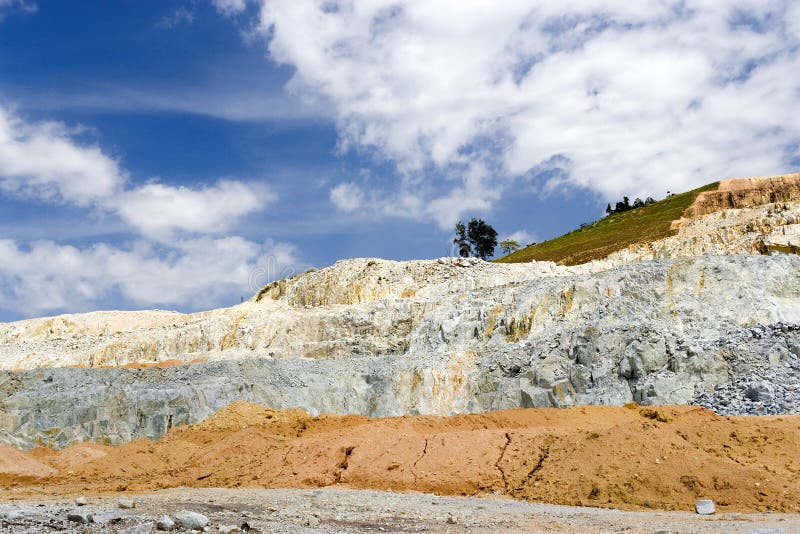 Quarry stock photo. Image of industry, construction, cliff - 3874552