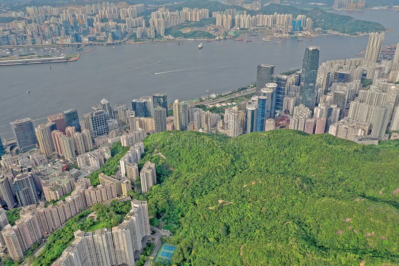 Quarry Bay in HK. 27 July 2019 Editorial Stock Photo - Image of urban ...