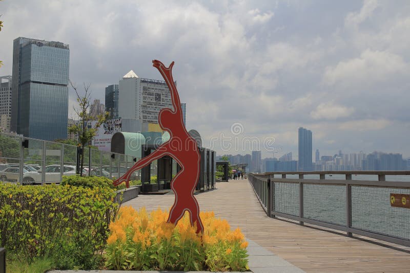 Quarry Bay Promenade editorial stock image. Image of tourism - 56346749