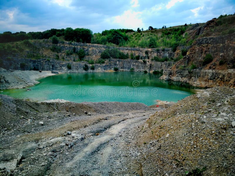 Quarry stock image. Image of quarry, natural, england - 135686447