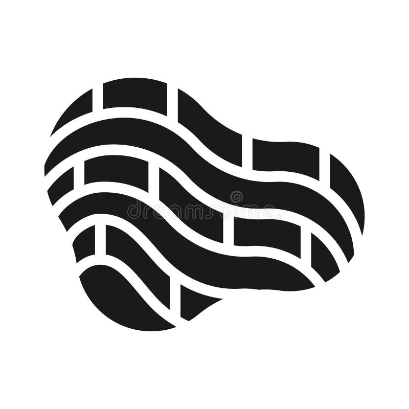 Quarry black glyph icon stock vector. Illustration of open - 266015743