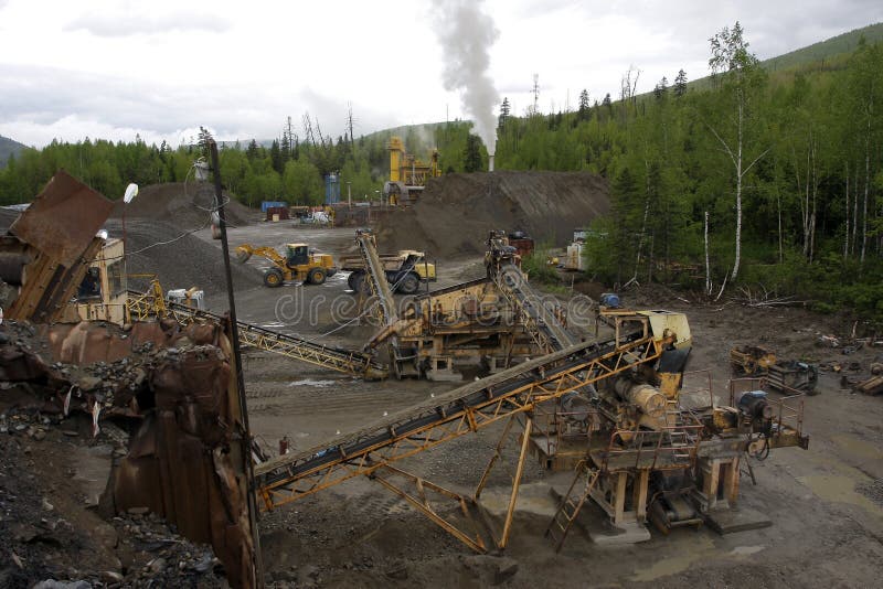 Quarry crushing complex editorial image. Image of complex - 69546310