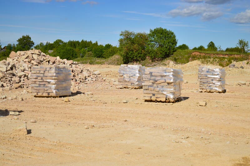 Quarry for the Extraction and Development of Limestone. the Collected ...