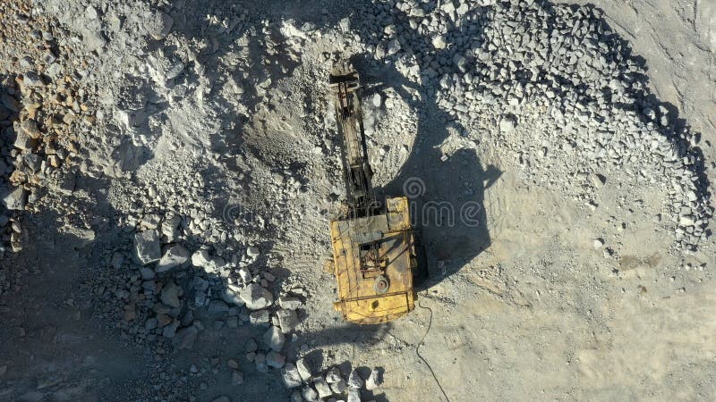 Quarry for the Extraction of Granite. Granite Quarry. Stock Photo ...