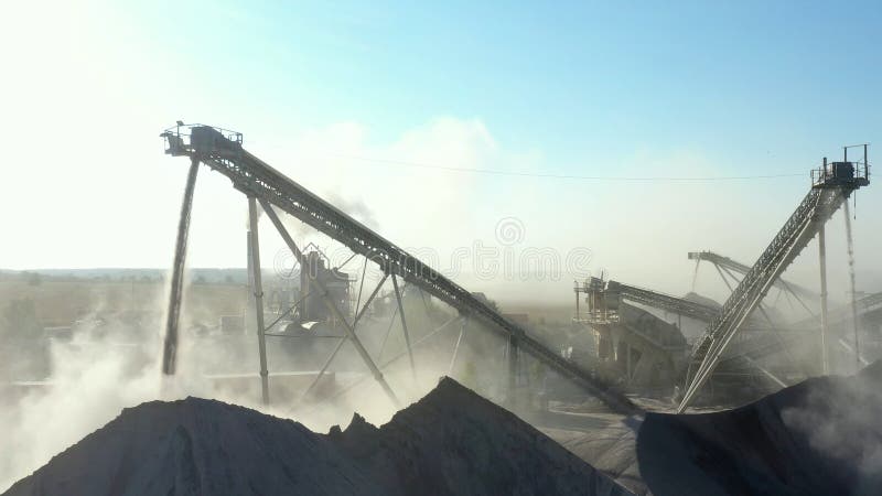 Quarry for the Extraction of Granite. Granite Quarry. Stock Photo ...