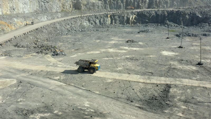 Quarry for the Extraction of Granite. Granite Quarry. Stock Image ...