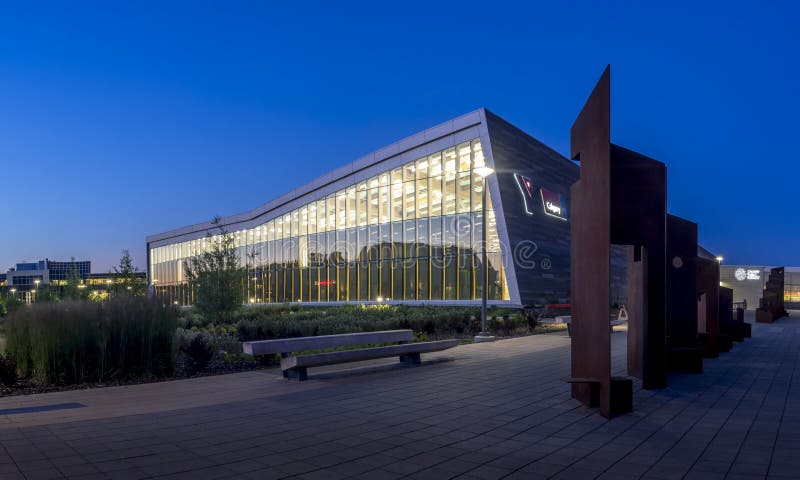 Quarry Park YMCA editorial stock image. Image of night - 95797719