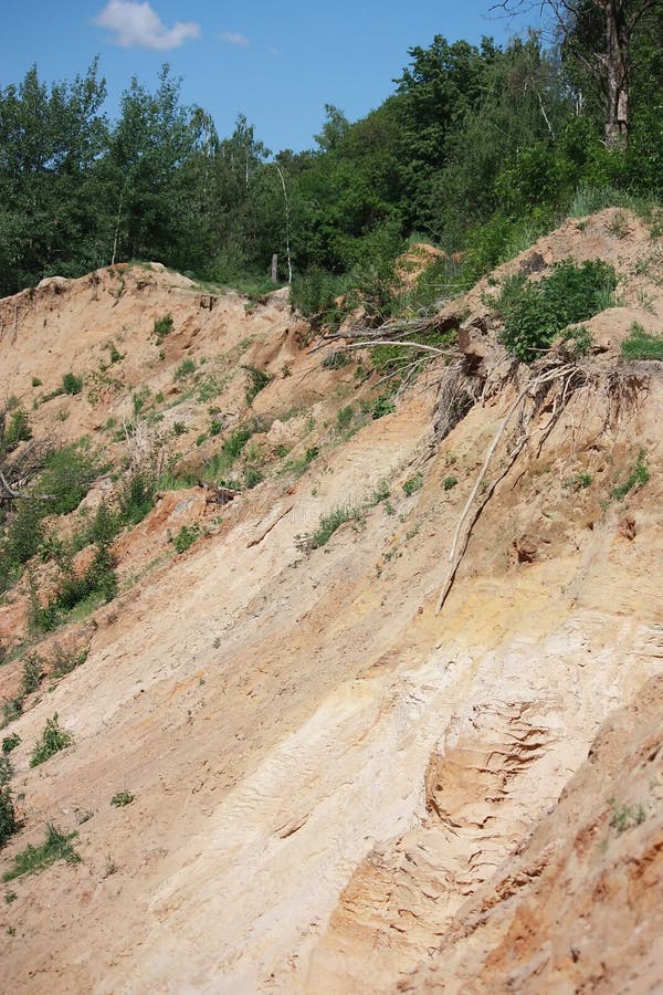 Quarry stock photo. Image of sunny, osft, forest, spring - 41280230